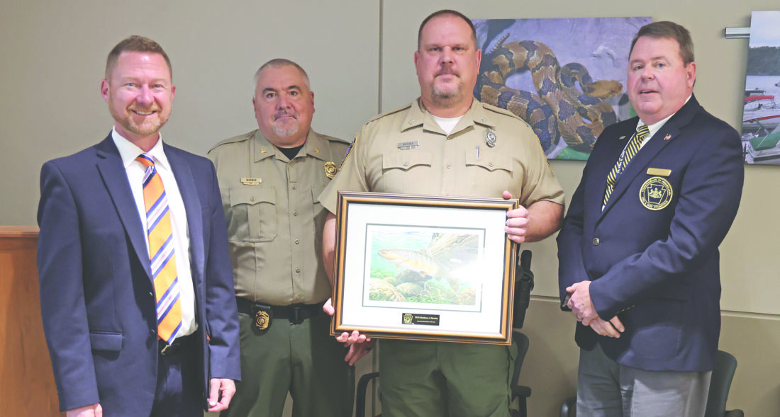 Law enforcement awards handed out by PFBC | News, Sports, Jobs ...